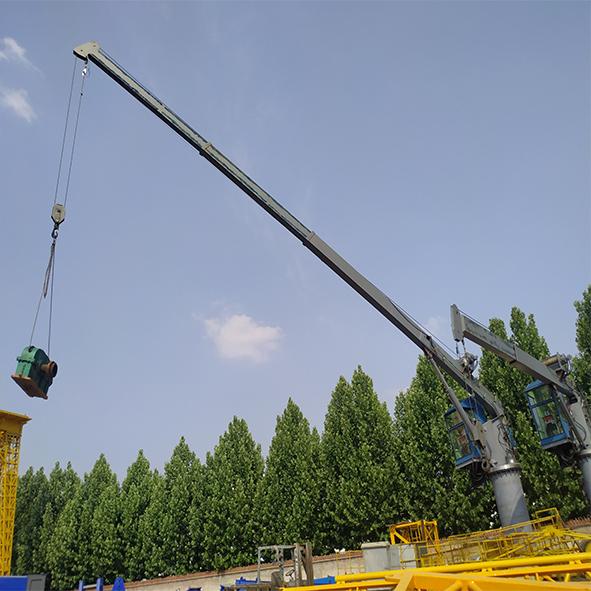 Q235B Marine Deck Crane Fixed Boom Crane 3 - 30m Working Radius