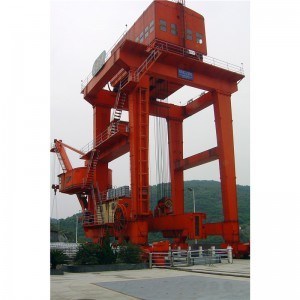 Large Lifting Capacity Portal Gantry Crane Type Gate with Hoist 630 KN ...