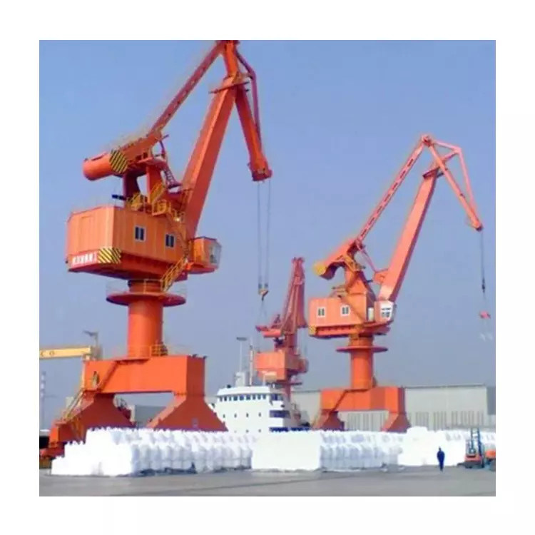 Four Link Type Mobile Harbour Portal Crane Portal Slewing Crane 25t 45m ...